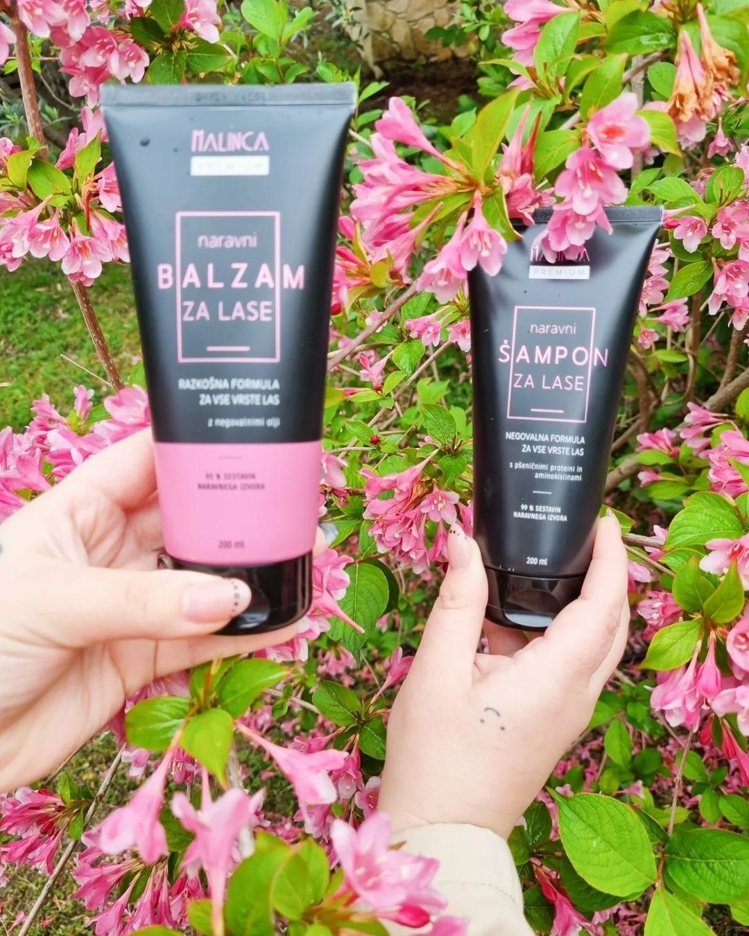 Šampon in balzam | Malinca.si