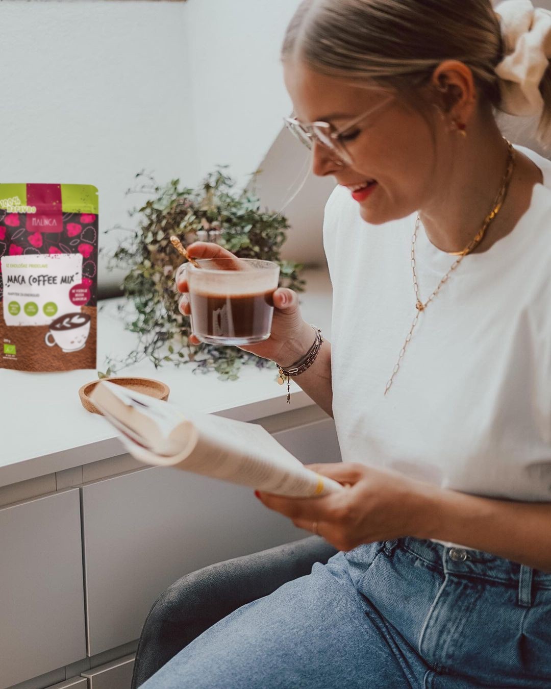 Maca Coffee mix bio 200g 3+1 gratis | Malinca.si