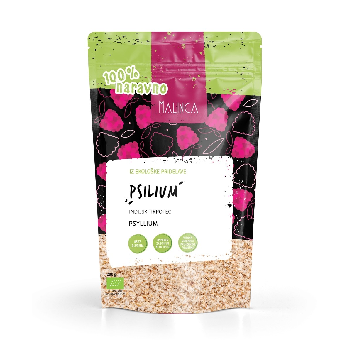 Psilium - indijski trpotec bio 200g | Malinca.si