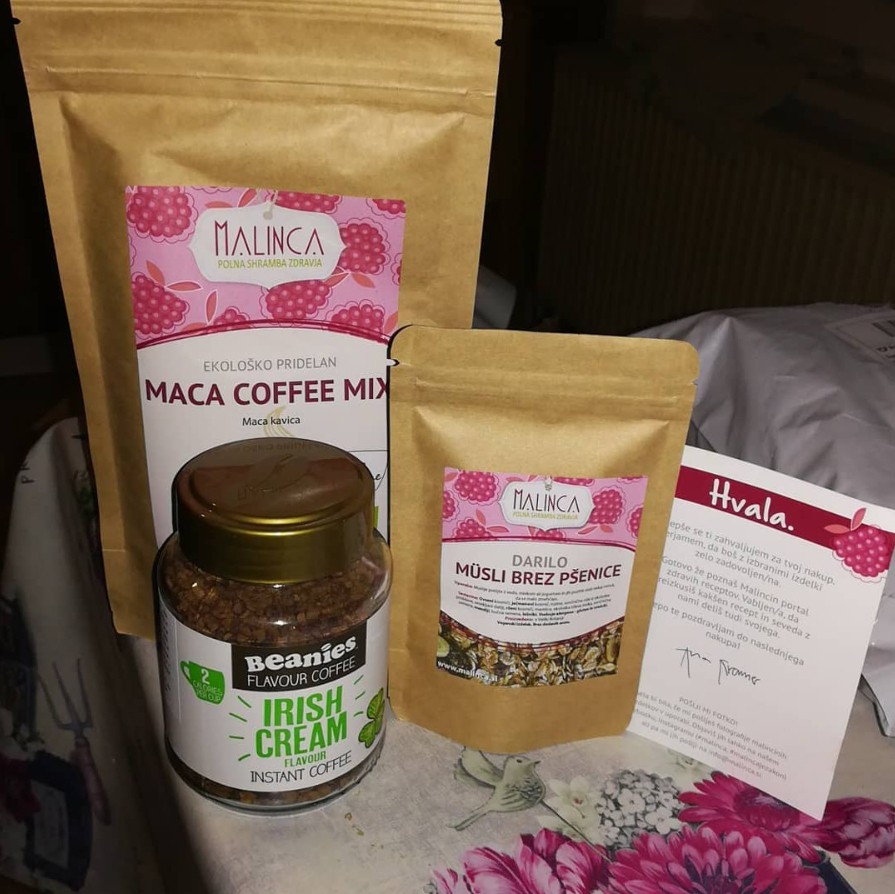 Maca Coffee mix bio 200g | Malinca.si