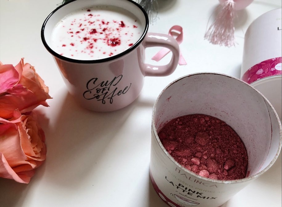 Pink latte mix 125g | Malinca.si