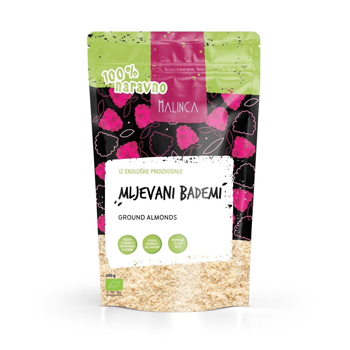Brašno od badema (mljeveni bademi) bio | Malinca.hr