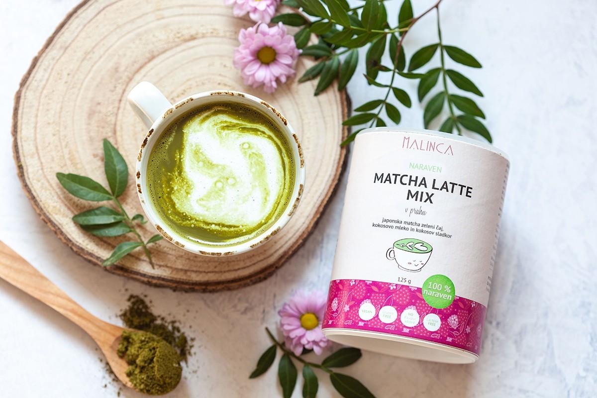 Matcha latte mix 125g | Malinca.hr
