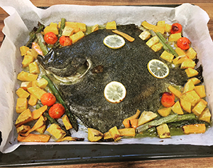 Romb z zelenjavo iz pečice | Blog - Malinca.si